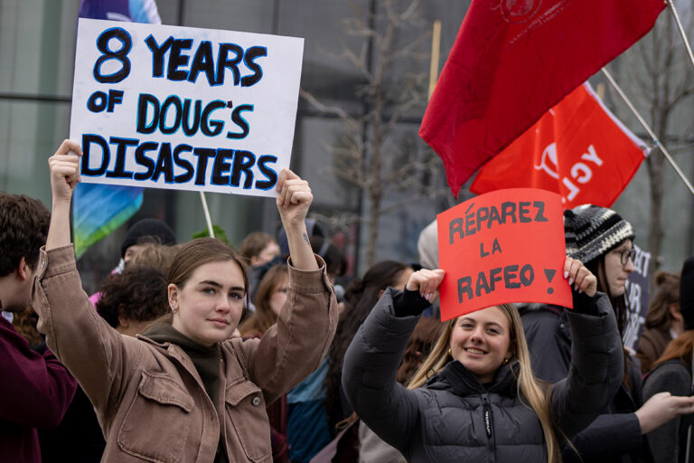 ‘OSAP, ASAP!’: Grant funding protest shuts down downtown Ottawa streets ...